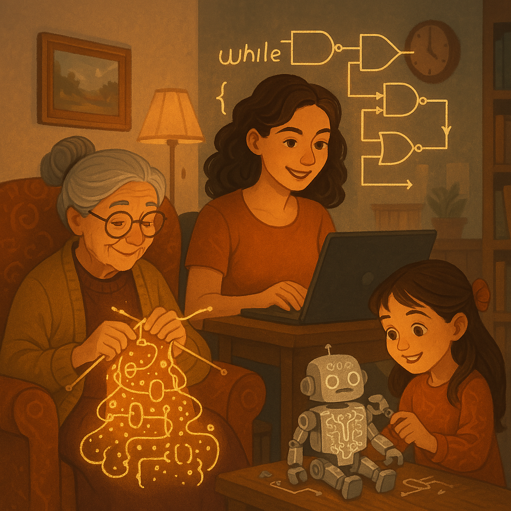 Articles - LOOPS, LOGIC, AND LACE: PROBABLY MOST WOMEN ARE PROGRAMMERS ...